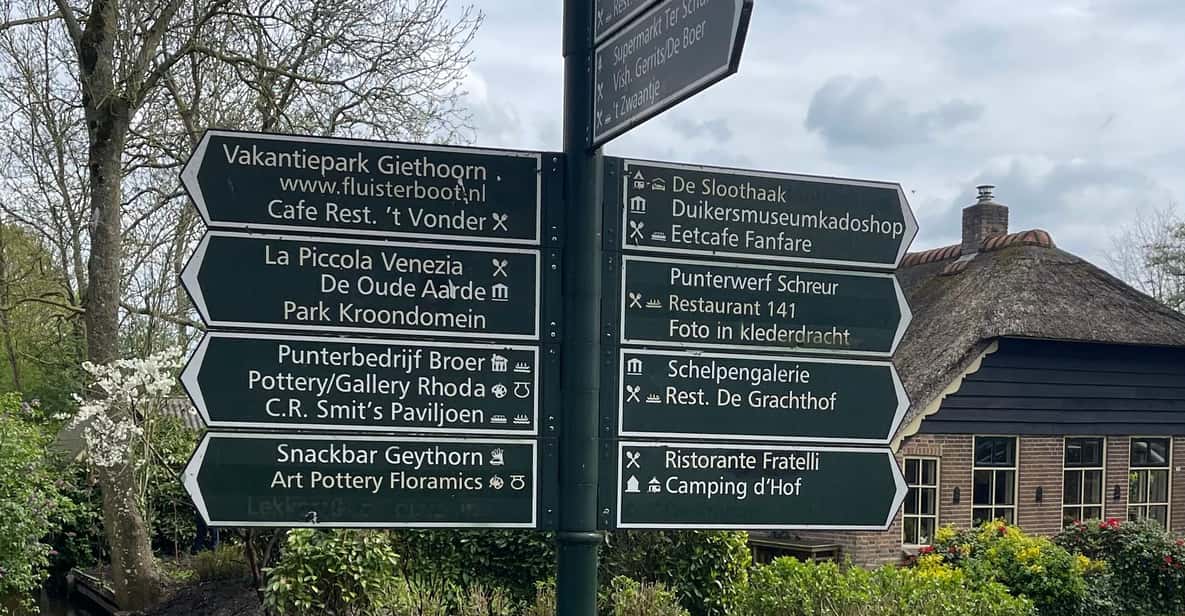 Amsterdam: Lawatan Giethoorn dengan Menaiki Bot & Lawatan Afsluitdijk ...