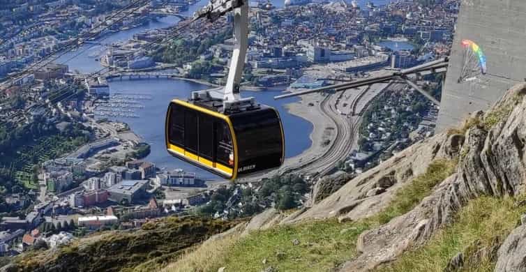 Bergen: Ticket für Hin- und Rückfahrt mit der Ulriken-Seilbahn ...
