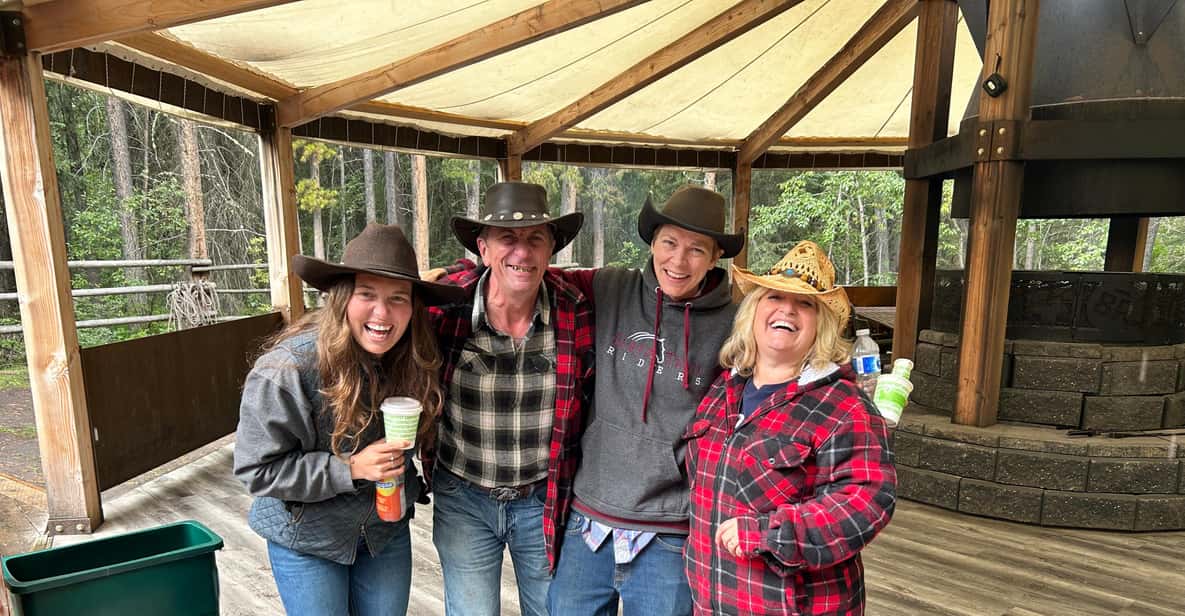 Banff: Wagon Ride with Cowboy Cookout BBQ | GetYourGuide