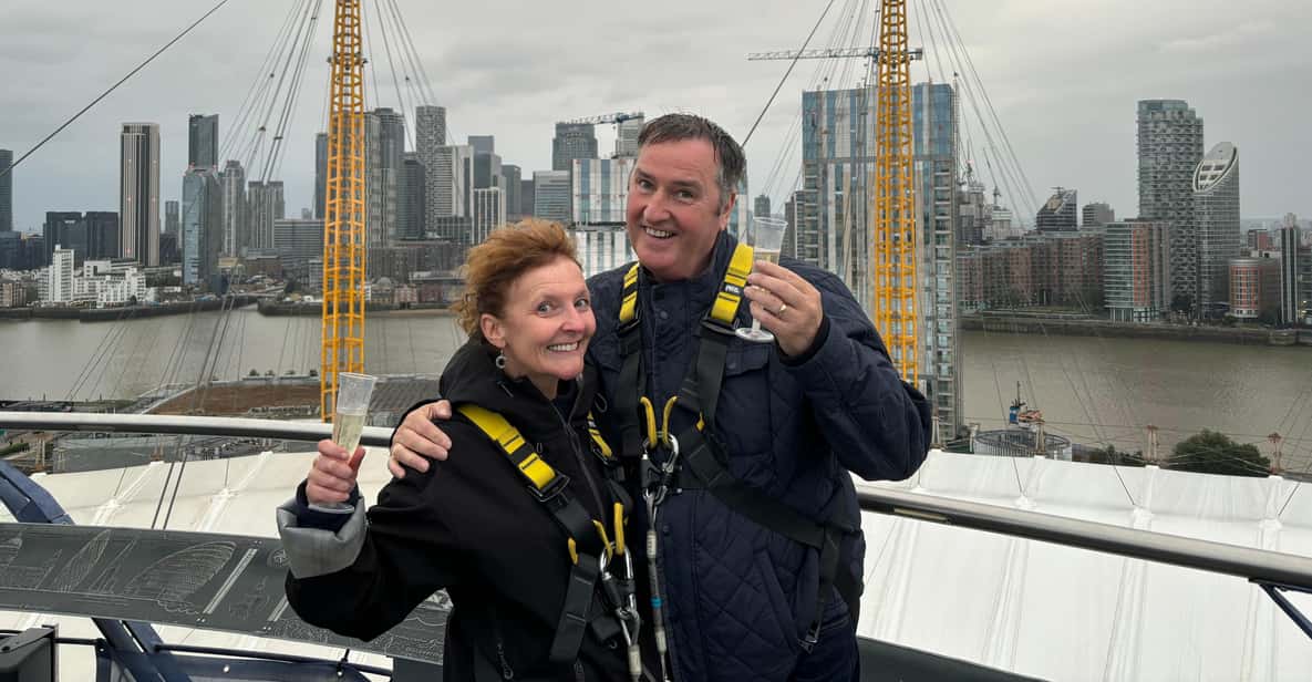 London: O2 Arena Rooftop Climbing Experience | GetYourGuide