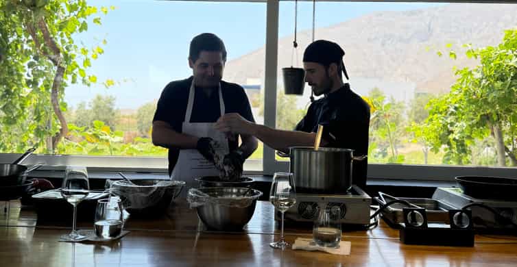 Santorini Cooking Class with Wine Tasting & Lunch | GetYourGuide