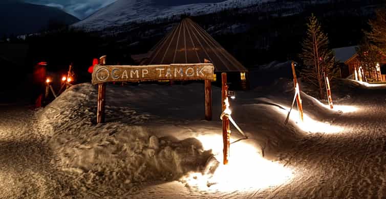 From Tromsø: Evening Snowmobiling Tour at Camp Tamok | GetYourGuide