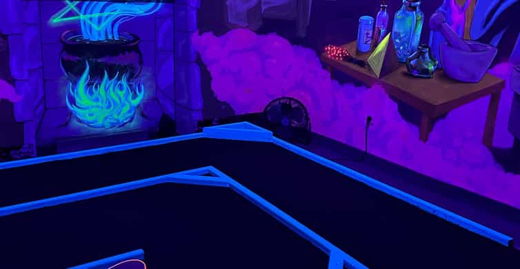 Prague: Glow Golf Mini Golf Game by UV Light | GetYourGuide