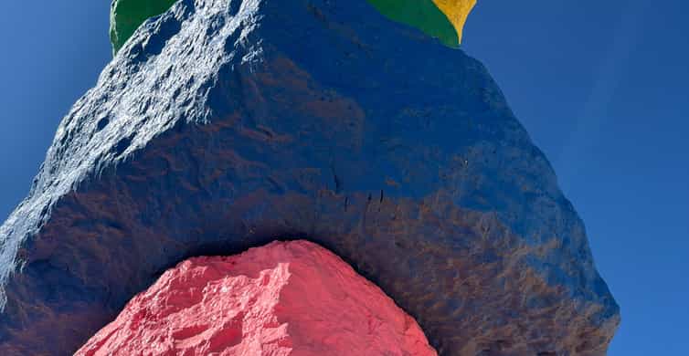Las Vegas: Mojave, Red Rock Sign and 7 Magic Mountains Tour | GetYourGuide
