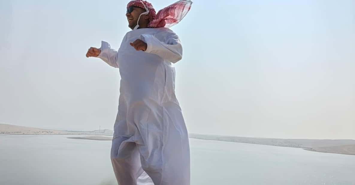 Doha: Guided Bedouin Camp Desert Safari with Arabic Costume | GetYourGuide