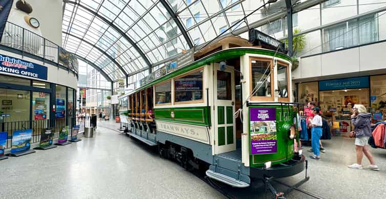 Christchurch: Hop-On Hop-Off Tour by Vintage Tram | GetYourGuide