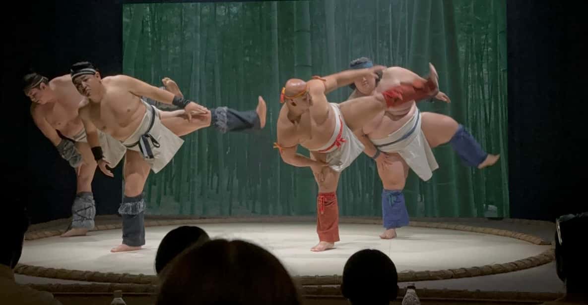 Osaka: Sumo Stage Show with Bento & Fight + Photo Shooting | GetYourGuide