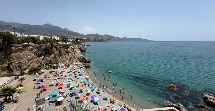 From Málaga: Caves of Nerja, Nerja and Frigiliana Day Tour | GetYourGuide