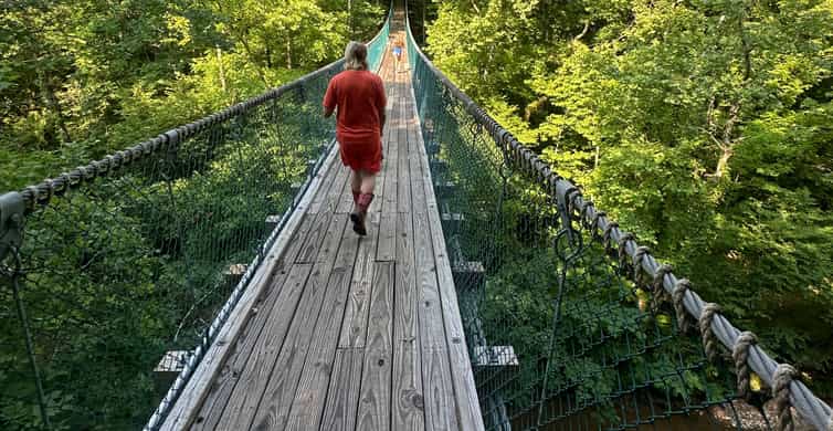Foxfire Mountain: Hiking & Swinging Bridge Family Adventure | GetYourGuide