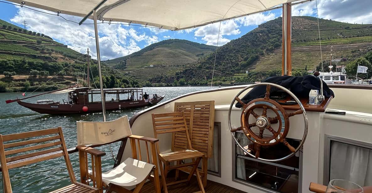 From Pinhão: Private Yacht Cruise along the Douro River | GetYourGuide