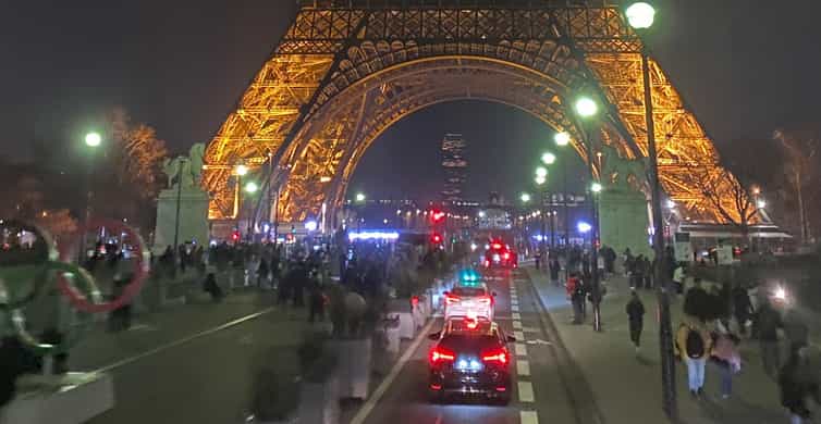Paris: Night Bus Tour with Audioguide | GetYourGuide