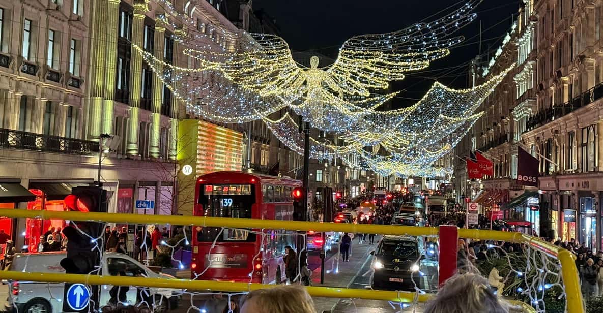 London: Santa Bus Christmas Lights Open-Top Tour | GetYourGuide