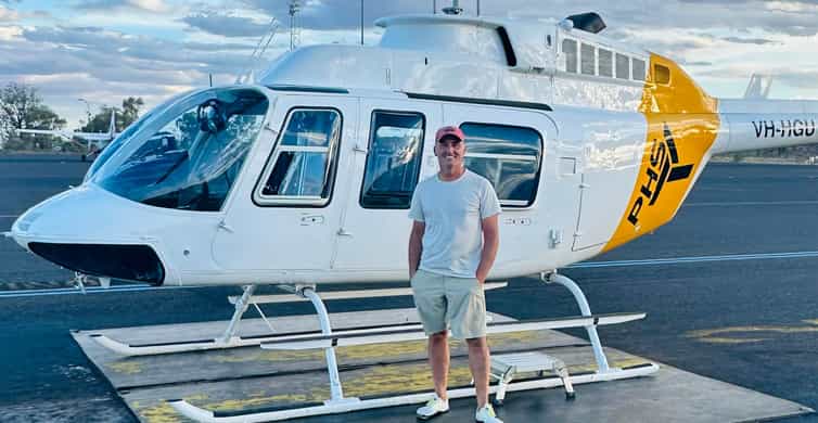 Yulara: Uluru and Kata Tjuta Sunset Helicopter Tour | GetYourGuide