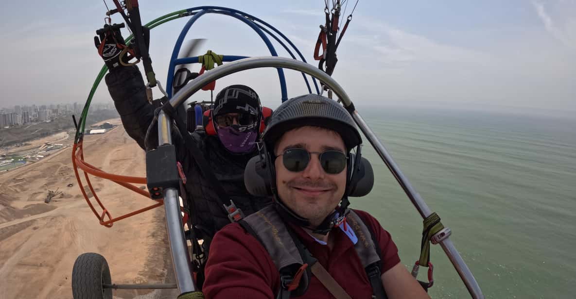 Lima: Paragliding Flight Over Costa Verde Districts | GetYourGuide