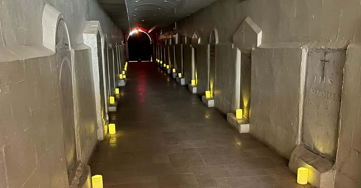 New York City: Catacombs by Candlelight | GetYourGuide