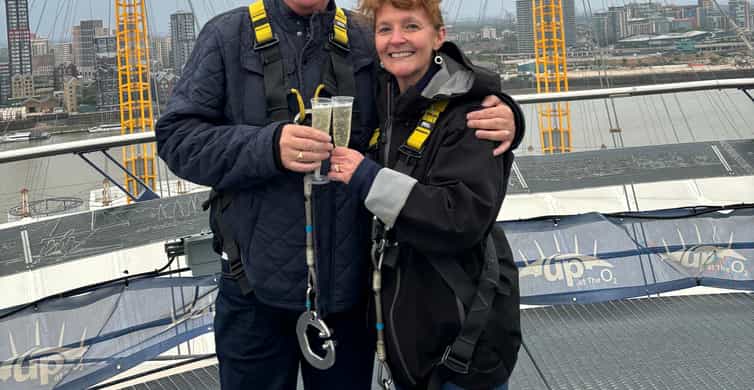 London: O2 Arena Rooftop Climbing Experience | GetYourGuide