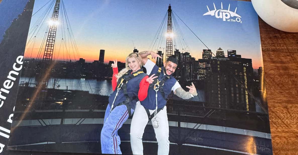 London: O2 Arena Rooftop Climbing Experience | GetYourGuide
