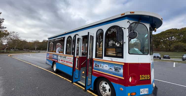 Portland: Trolley City Tour with Portland Head Light Stop | GetYourGuide