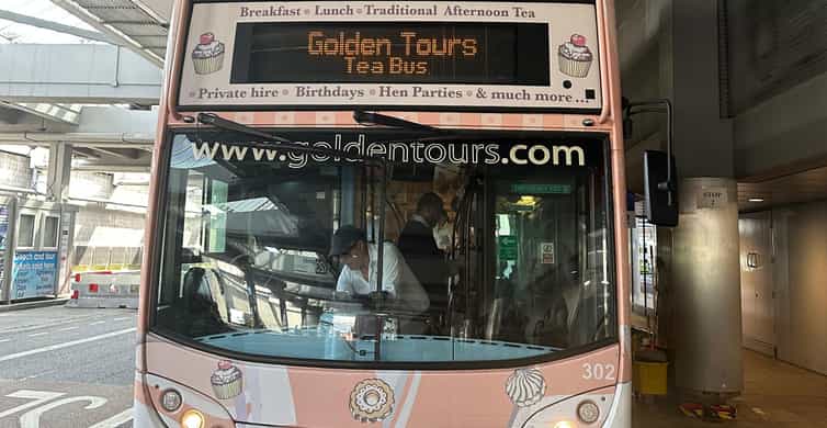 London: Afternoon Tea Bus with a Glass of Prosecco | GetYourGuide