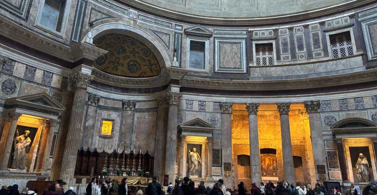 Rome: Pantheon Timeless Marvel Guided Tour with Entry Ticket | GetYourGuide