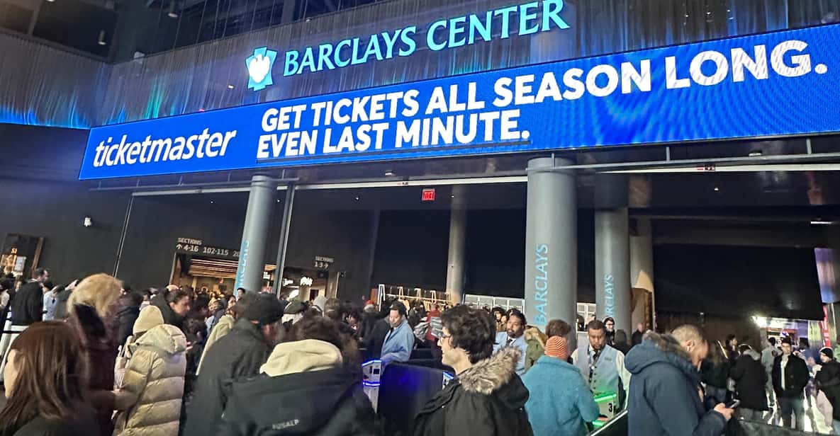 NYC: Brooklyn Nets NBA Game Ticket at Barclays Center | GetYourGuide
