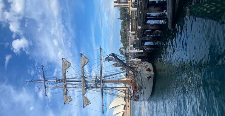 Sydney: Tall Ship Harbour Twilight Dinner Cruise | GetYourGuide