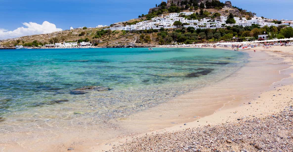 Rhodes: Boat trip to Lindos with Swimming Stops | GetYourGuide