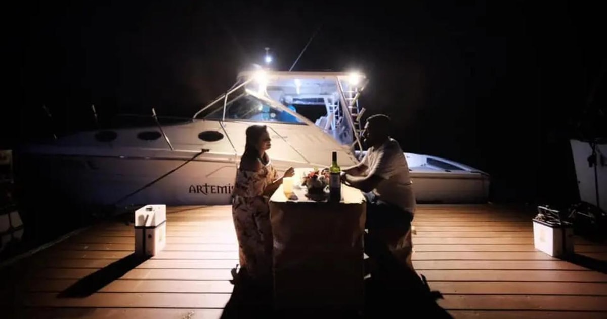 Private Sunset Dinner Cruise on Modern 34 ft Yacht | GetYourGuide
