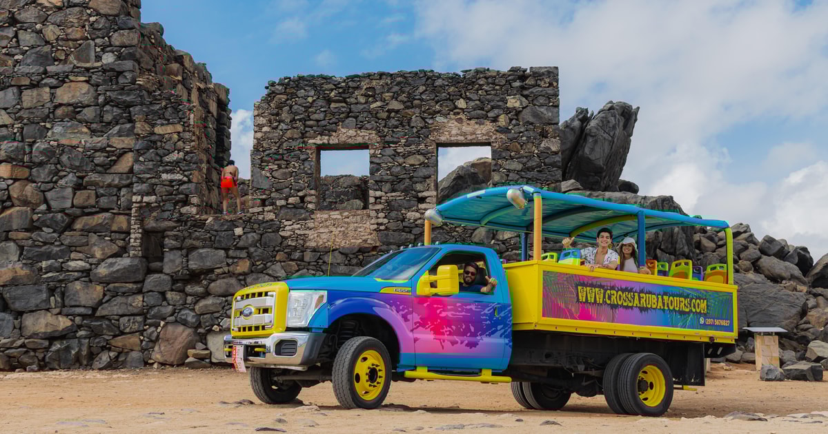 Tour de medio día completo por la isla y Baby Beach con Cross Aruba ...