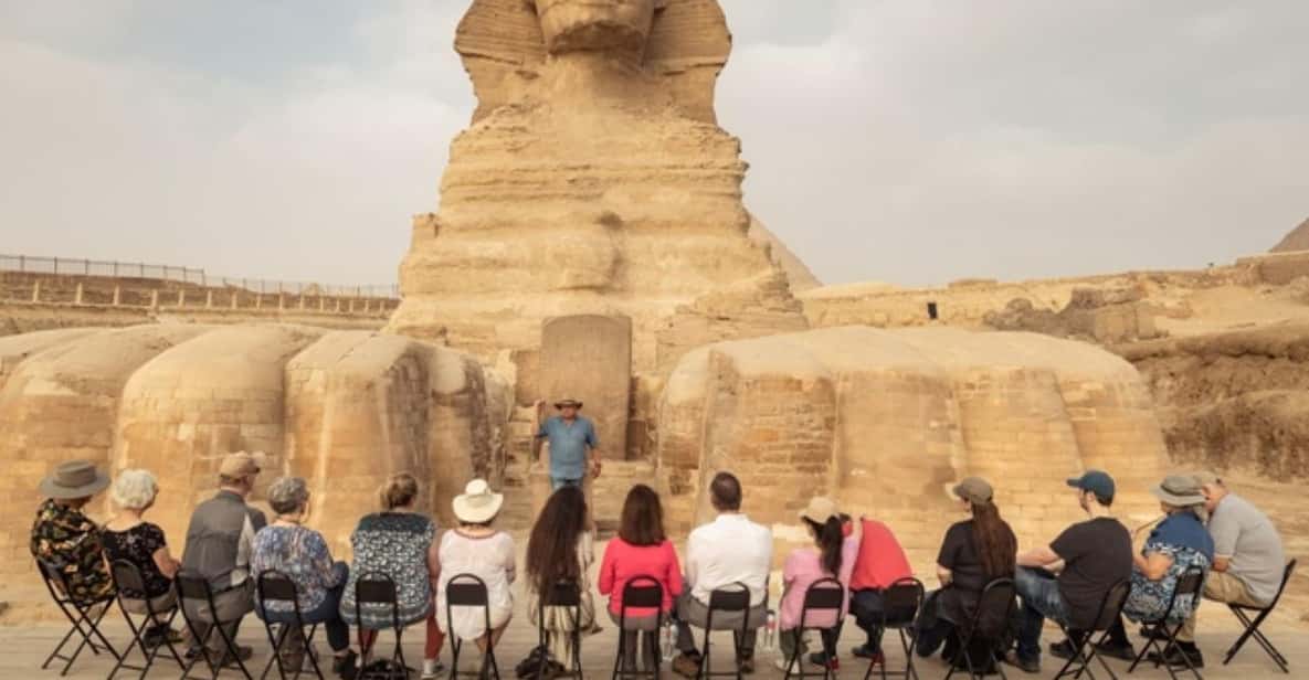 Rondleiding: Piramides van Gizeh, Sfinx en Grote Piramide van binnen ...