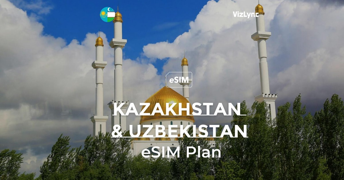 Centraal-Azië reizen eSIM plan met supersnelle mobiele data | GetYourGuide