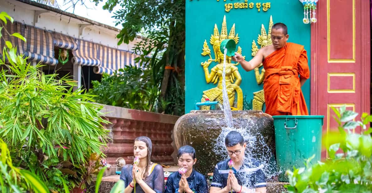 Siem Reap: Khmer Water Blessing by Monk and Lotus Farm Visit | GetYourGuide