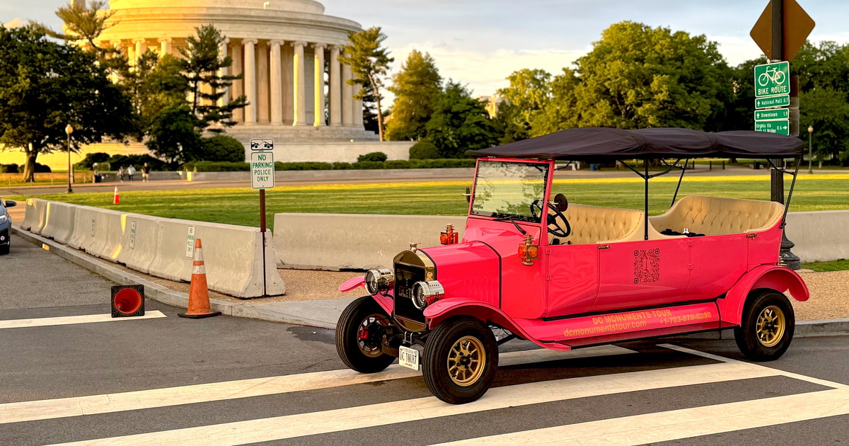 Washington, DC: Dag & Nacht Elektrische Kar & Oldtimer Tour | GetYourGuide
