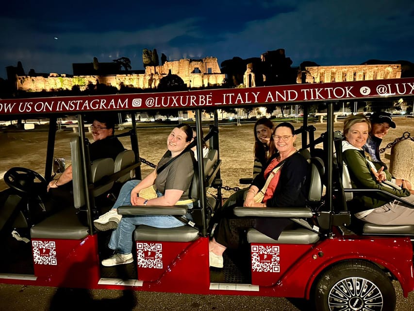 Rome: City Golf Cart at Night Tour | GetYourGuide