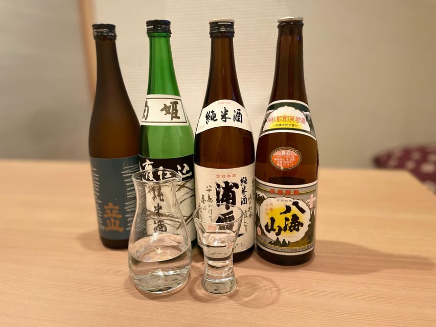 Experimenta el Hiresake y compara el Sake en el sushibar de Roppongi ...