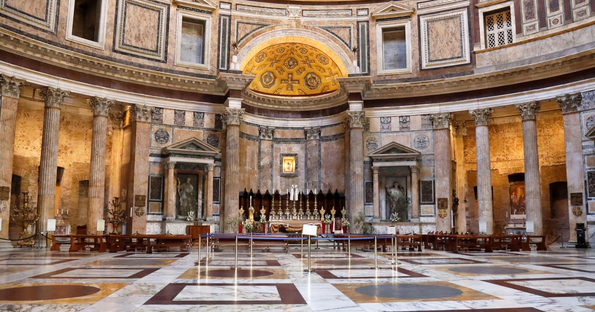 Rome : Panthéon Billet officiel prioritaire avec audioguide | GetYourGuide