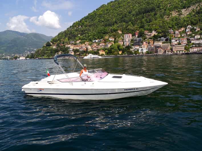 Lago de Como: 2h de aventura y tour en barco privado | GetYourGuide