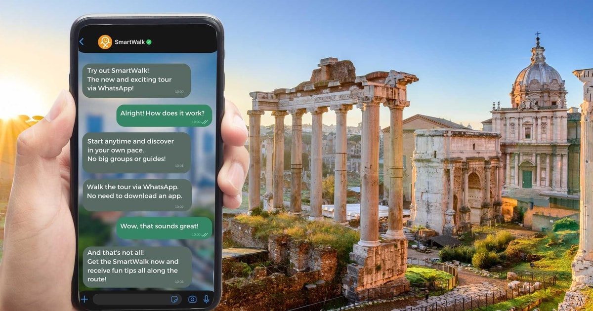 SmartWalk Roma | Akıllı telefonunuzla yürüyüş turu | GetYourGuide