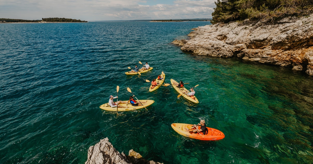 Pula: Kayaking Tour Near Brijuni With Snorkeling | GetYourGuide