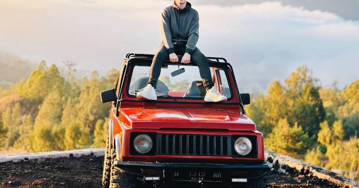 Bali: Passeio de jipe ao nascer do sol no Monte Batur com atividades ...
