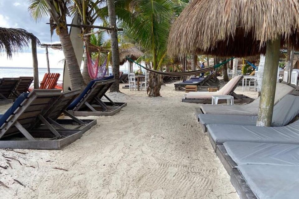 Costa maya :VIP Beach Club Experience + relaxing massage | GetYourGuide