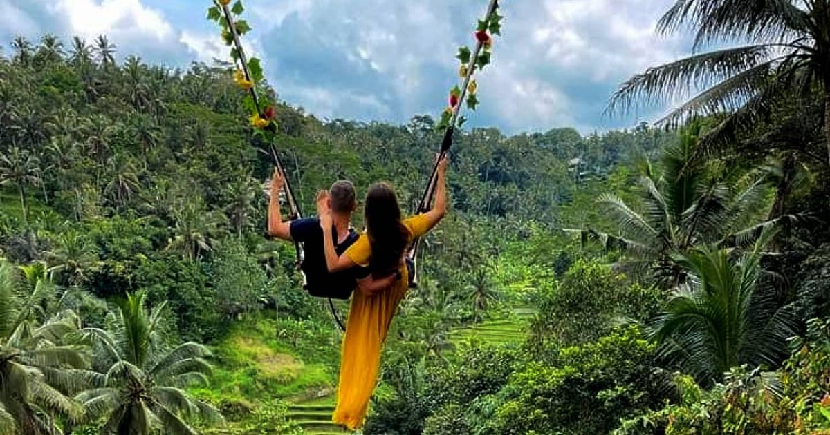 Ubud: Tegalalang Pirinç Terasları ile Jungle Bali Salıncak Bileti ...