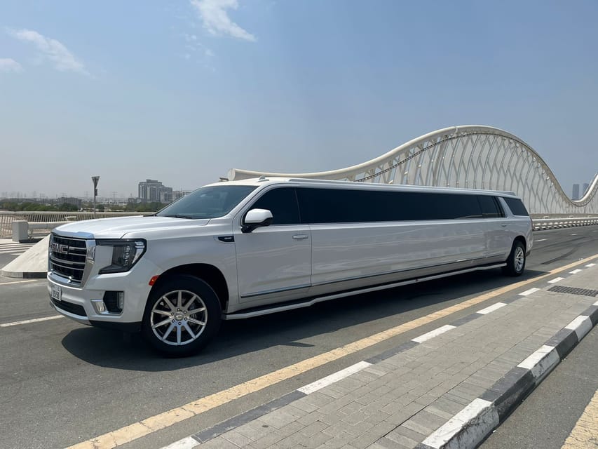 Limo Dubai: Ride Dubai in Elegance with Stretch Limousine. | GetYourGuide