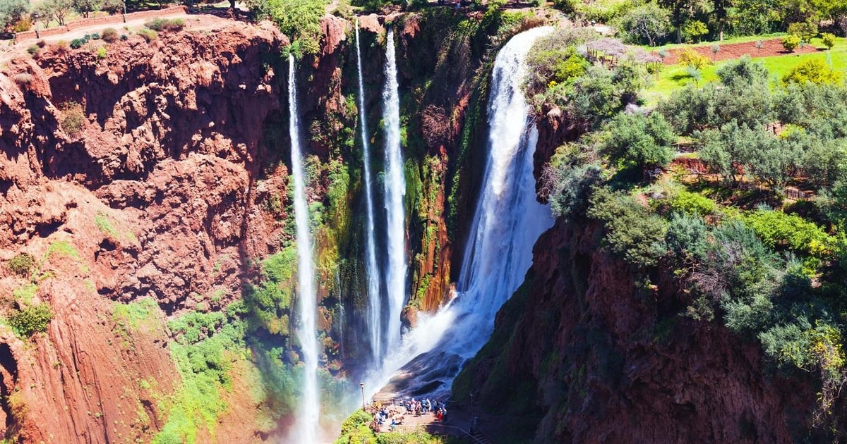 From Marrakech: Ouzoud Waterfalls Guided Hike and Boat Trip | GetYourGuide