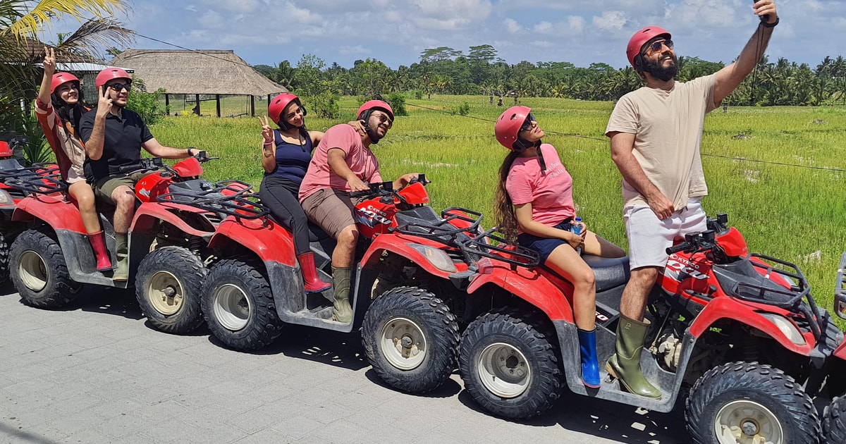 Ubud Atv Quad Bike Cave, River, Waterfall & Rafting Package | GetYourGuide