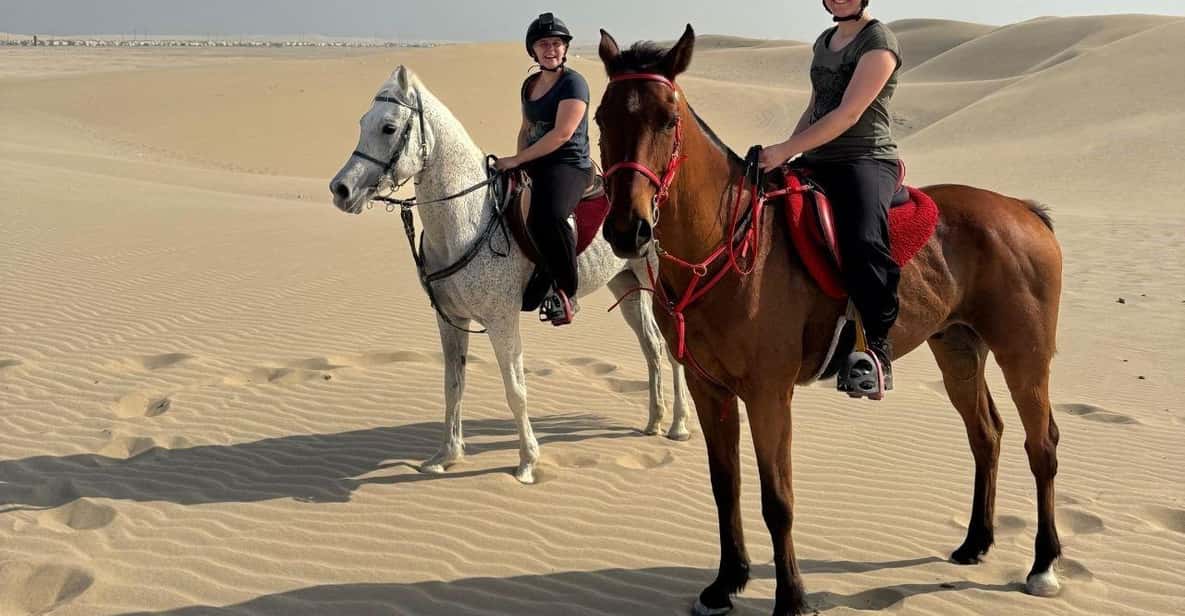 Doha paardrijavontuur in de woestijn met transfers | GetYourGuide
