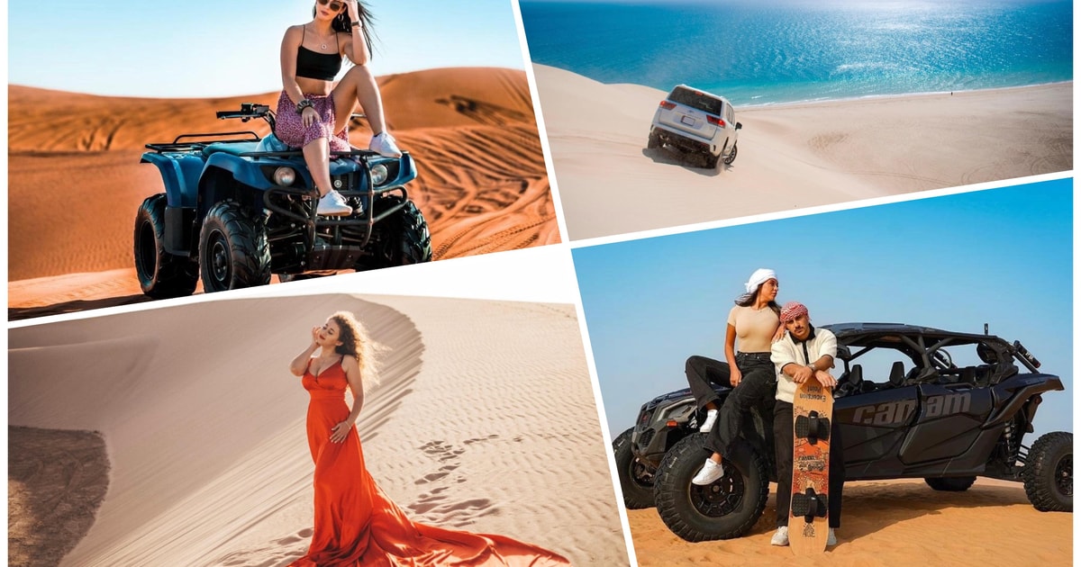 Doha: Woestijn 4x4, ATV/Quad, Kamelen, Sandboarden, Binnenzee ...