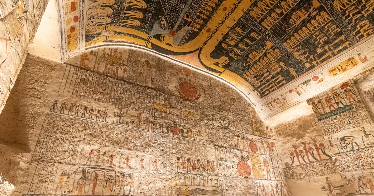 Luxor: Valley of the Kings QR Code Entry Ticket | GetYourGuide
