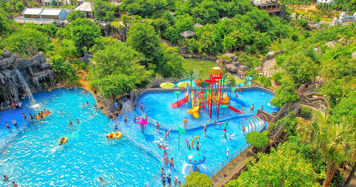 Ingresso para o parque de fontes termais Nui Than Tai em Da Nang ...