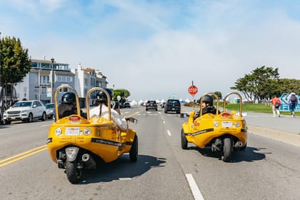 San Francisco: Golden Gate Bridge and Lombard GoCar Tour | GetYourGuide